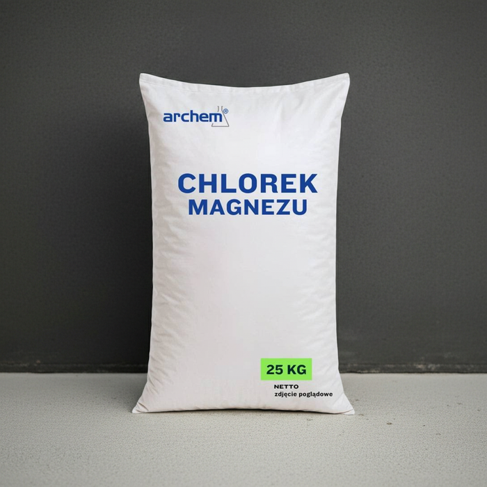 Chlorek Magnezu Techniczny, 25 kg